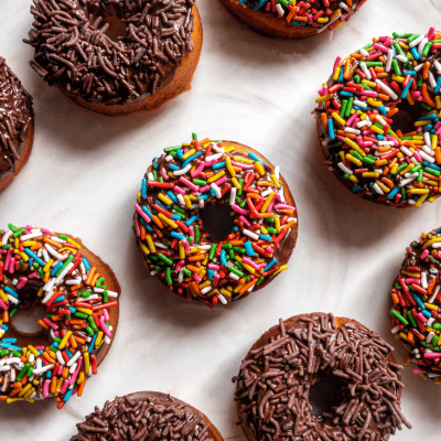 Fluffy Baked Donuts Recipe - Baking Made Simple by Bakeomaniac