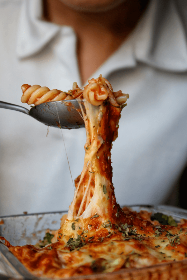 Fast 15 Minutes Cheesy Baked Pasta Recipe - Baking Made Simple Bakeomaniac