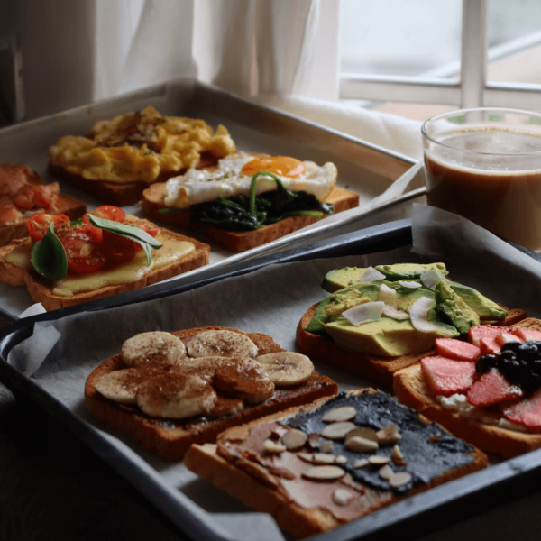 8 Easy 10-Minute Breakfast Toast Ideas - Home Kitchen Bakeomaniac