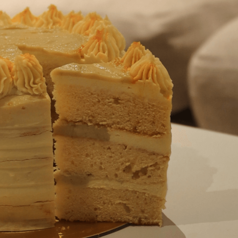 3 Tier Durian Cake Recipe - Baking Made Simple Bakeomaniac